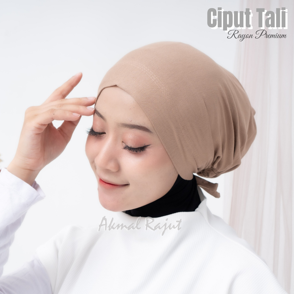Jual Ciput Kaos Tali Rayon Premium / Ciput Hijab Inner Basic Turkey ...