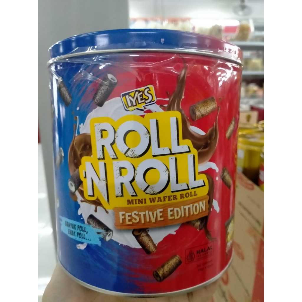Jual Roti Kaleng Iyes Roll Edisi Lebaran | Shopee Indonesia