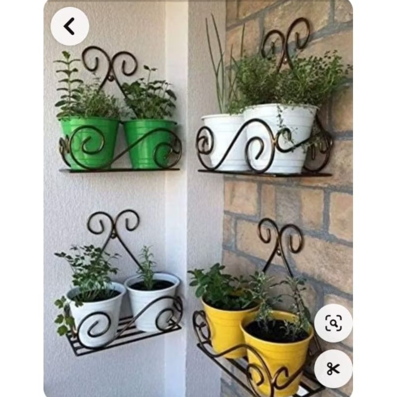Jual rak pot bunga tempel dinding minimalis | Shopee Indonesia