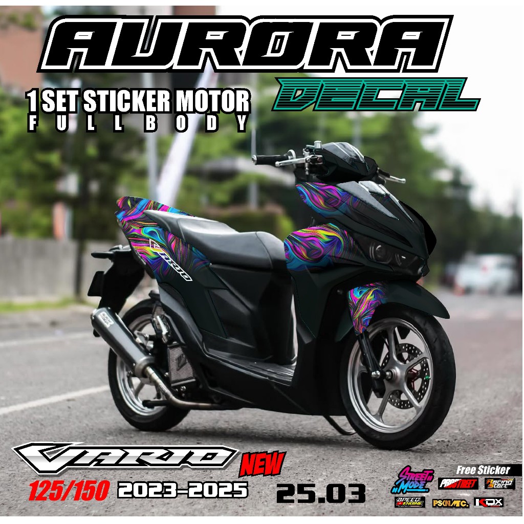 Jual COD TERBARU DECAL STICKER VARIO NEW 125/150 FULLBODY VARIO TAHUN ...