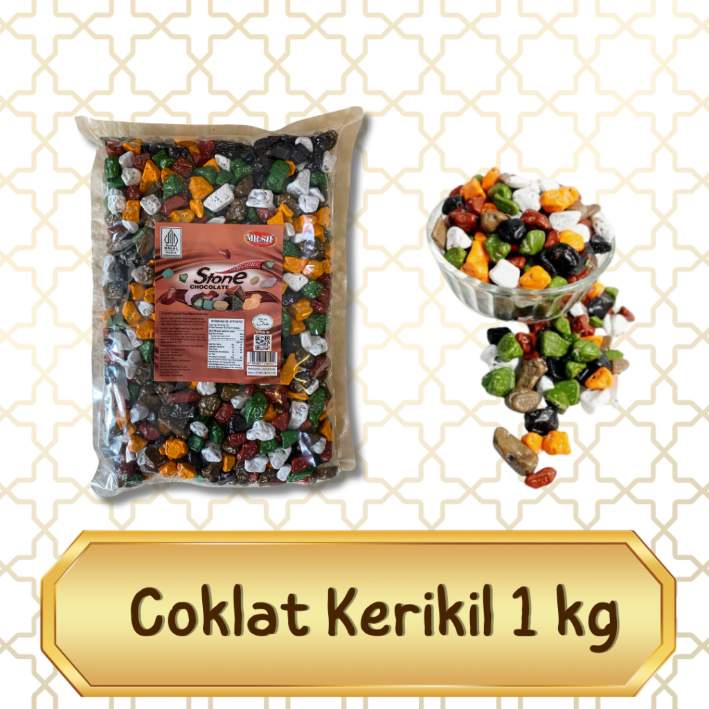 Jual OLEH OLEH HAJI DAN UMROH 1KG COKLAT KERIKIL ARAB MR SIF OLEH OLEH ...