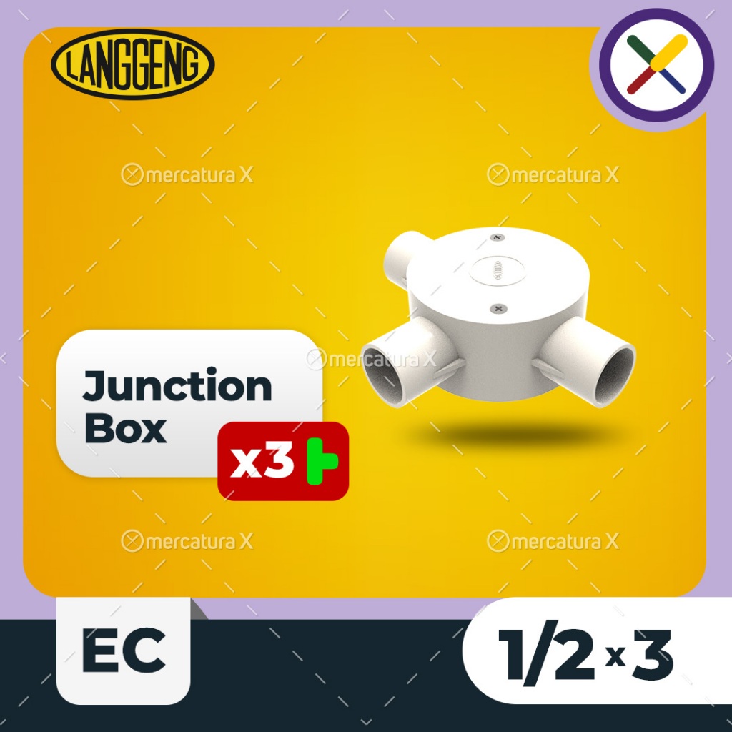 Jual Junction Box 1/2"x3 - Conduit Sambungan Listrik | Shopee Indonesia