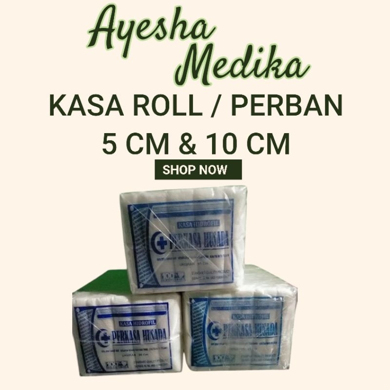 Jual KASA ROLL KASA GULUNG PERBAN 5 CM & 10 CM | Shopee Indonesia