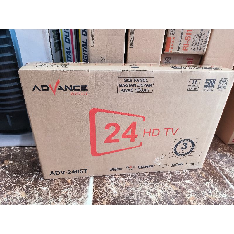 Jual LED tv advance 24 inc ADV 2405T bergaransi resmi | Shopee Indonesia