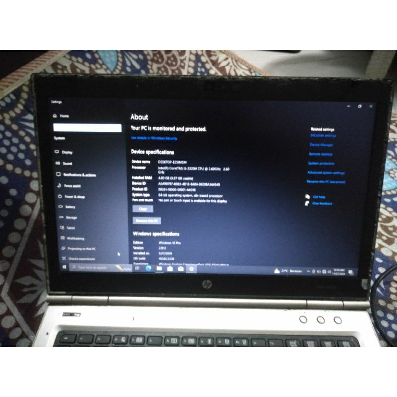 Jual Laptop HP 8470 Intel Core i5 | Shopee Indonesia