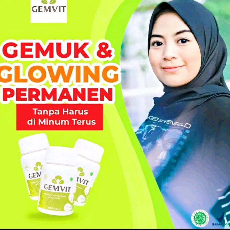 Jual Promo berkah!! GEMVIT-Isi 30 Kapsul Original BPOM HALAL | Shopee ...