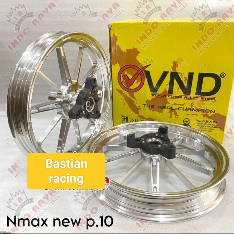 Jual VELG RACING ORIGINAL VND P10 185x14 & 215x14 AEROX NMAX NEW NMAX ...