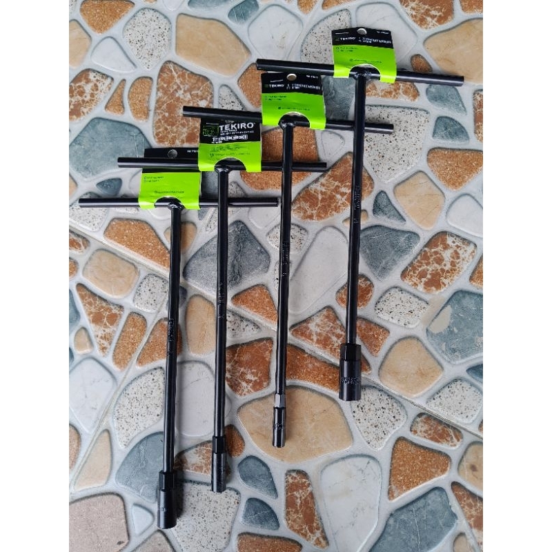 Jual TEKIRO T-TYPE SOCKET 8 10 12 14 MM / KUNCI SOK T HITAM / TOOLS - ALAT PERKAKAS | Shopee ...