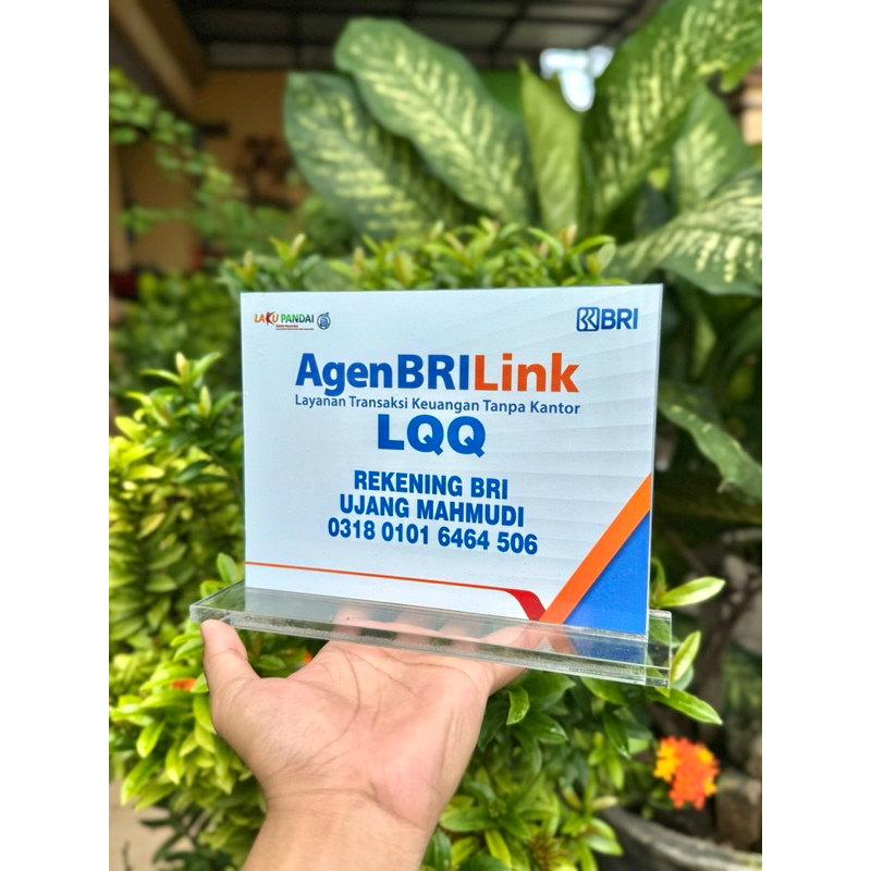 Jual AKRILIK MEJA CUSTOM REKENING BISA UBAH NOMOR UKURAN 15x20CM ...