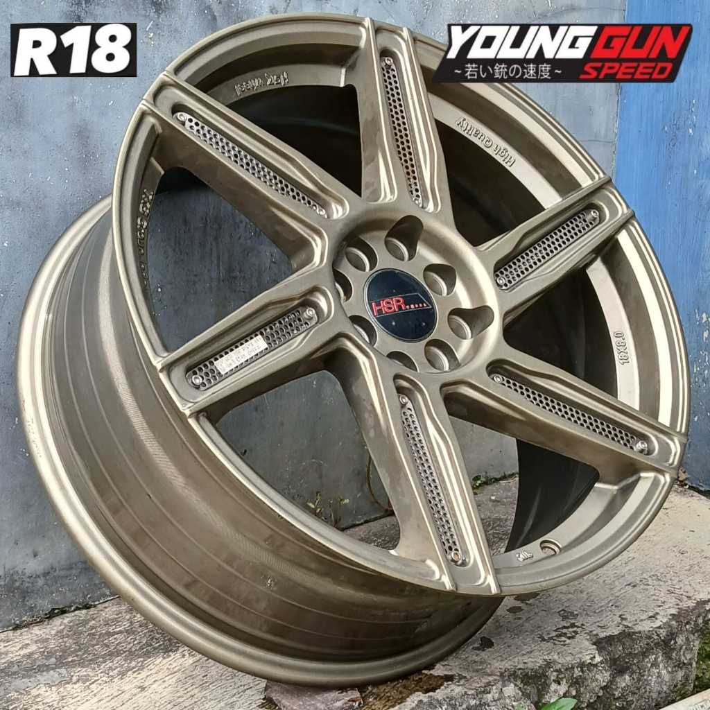 Jual velg raize rocky jazz city vios ring 18 hsr adp bronze pelek r18 ...