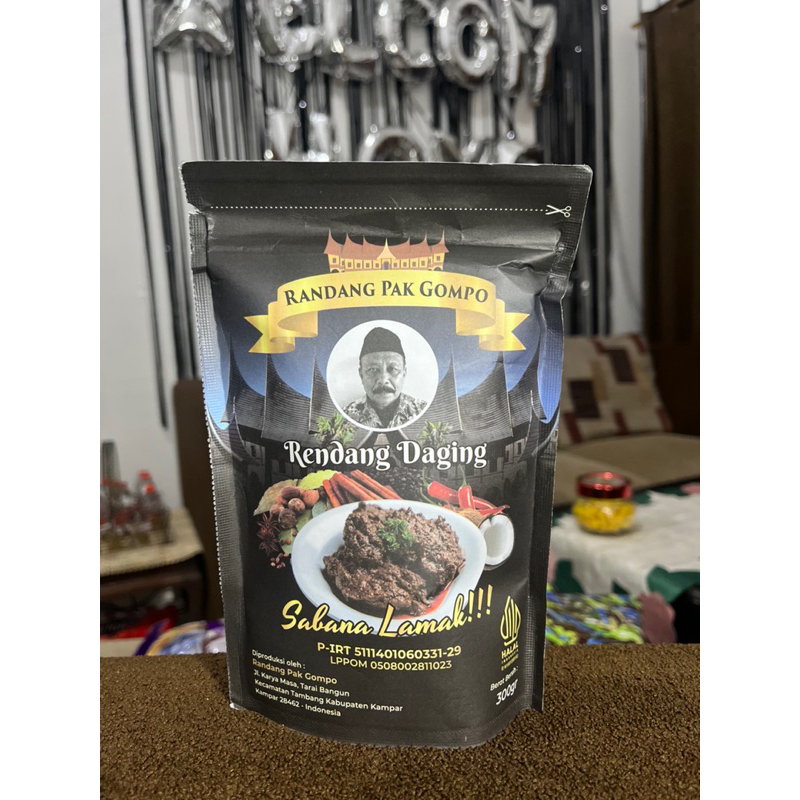Jual RENDANG PAK GOMPO 300gr | Shopee Indonesia
