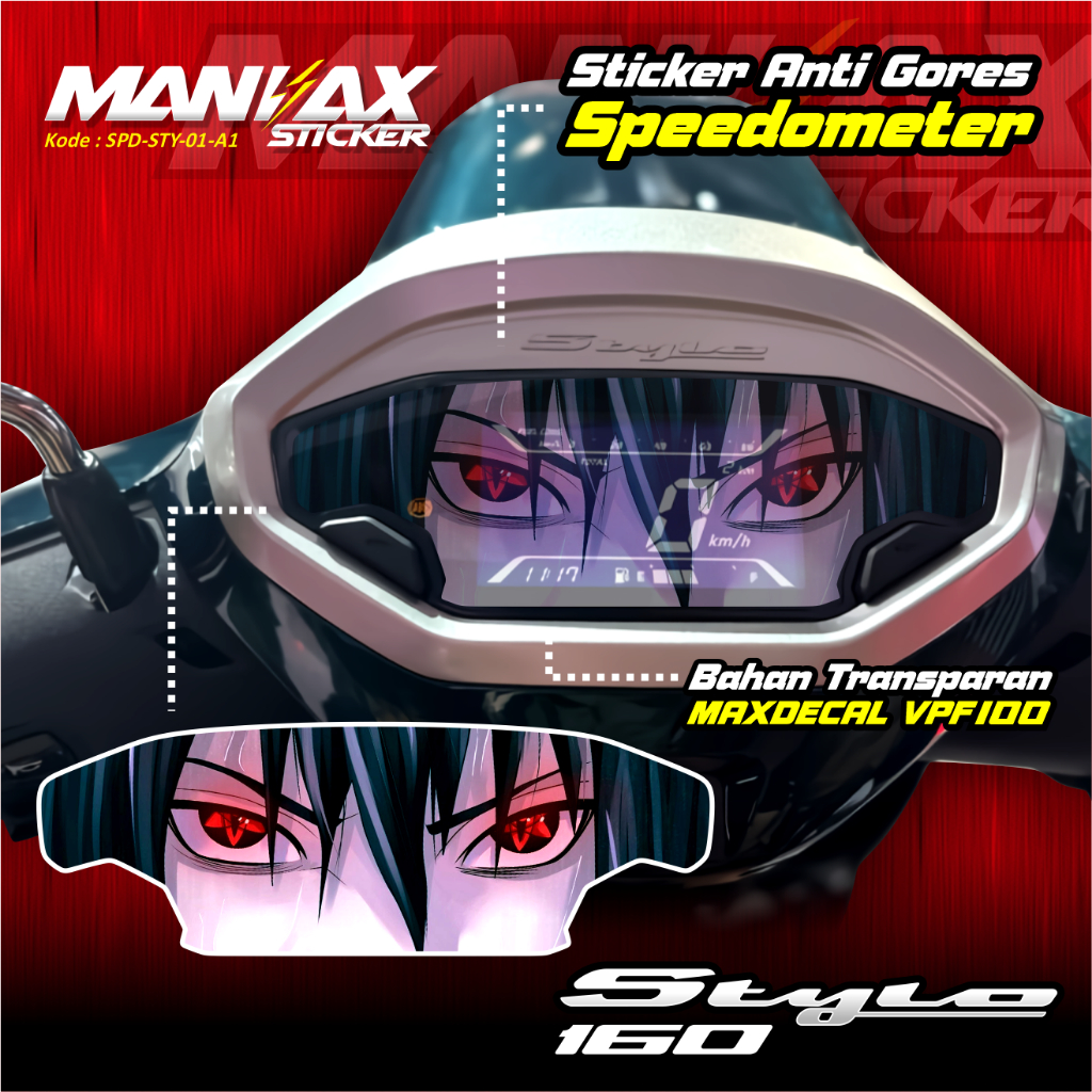 Jual Stiker Speedometer Honda STYLO - Stiker pelindung spidometer Honda ...