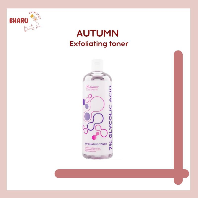 Jual Autumn Glycolic Acid 7% Toning Solution Exfoliating Toner (white ...