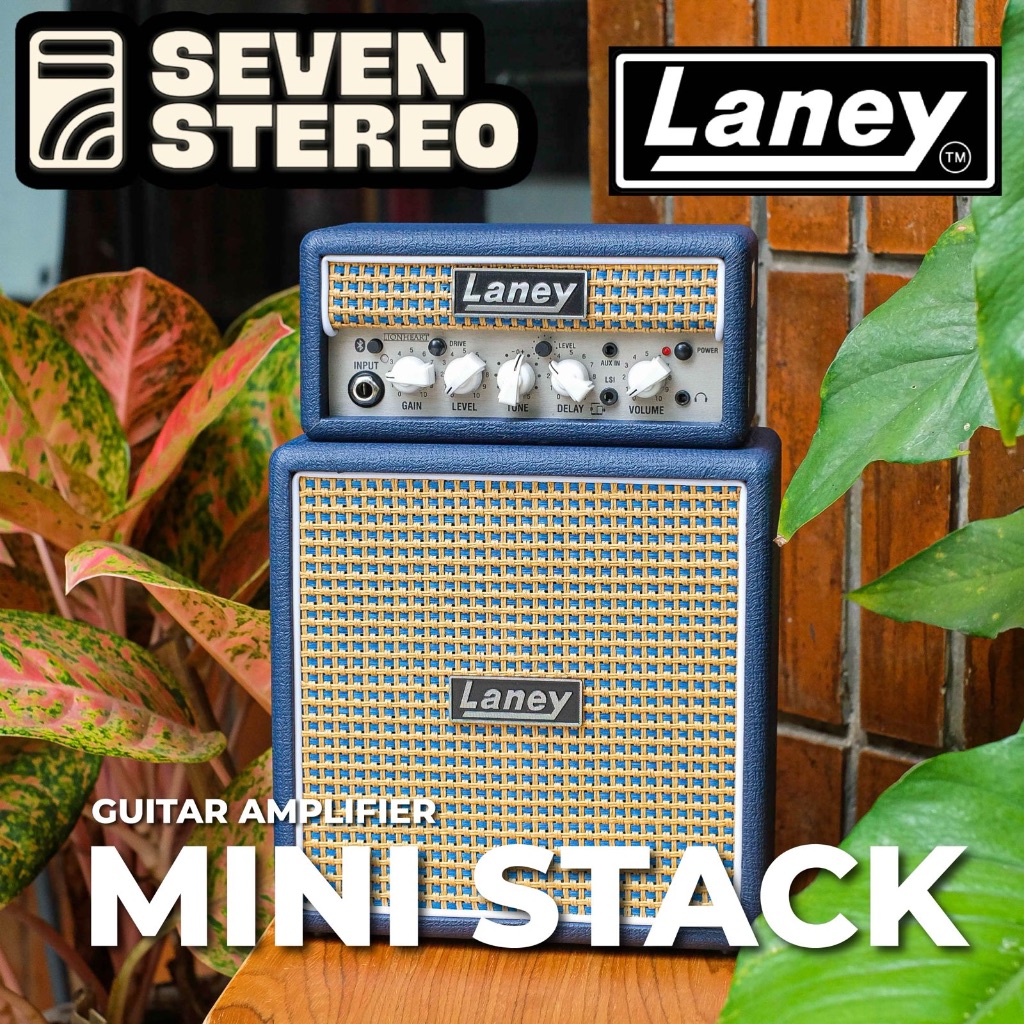 Jual Laney Ministack B Lion Bluetooth Battery Powered Guitar Amp ...