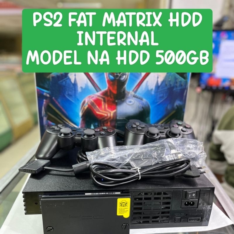 Jual PS2 FAT PLAYSTATION2 FAT MATRIX NA HDD INTERNAL 500GB FULLGAME ...