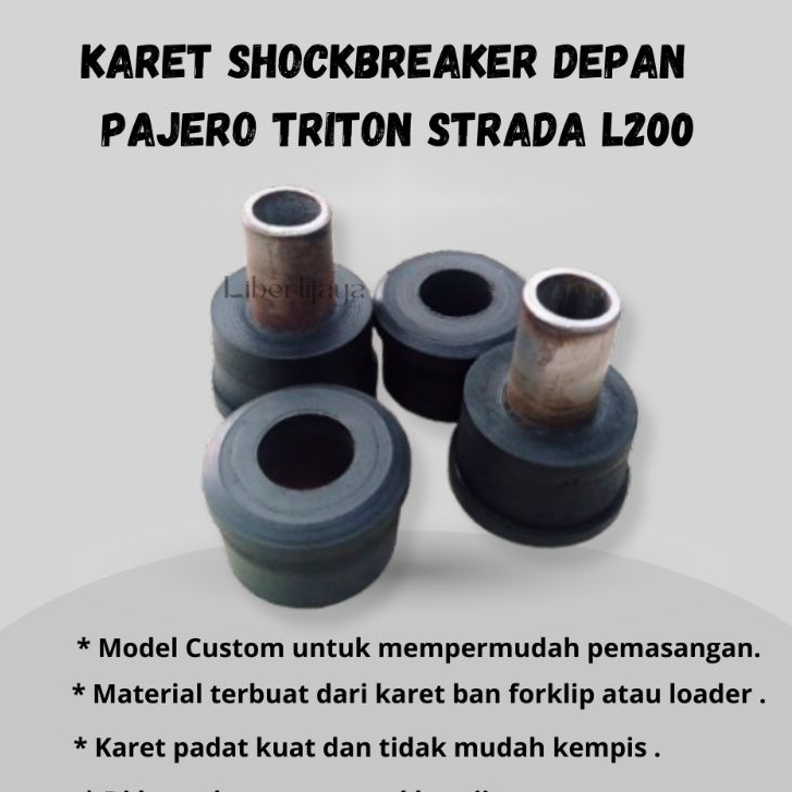 Jual Karet shockbreaker depan bawah pajero triton strada l200 custom ...