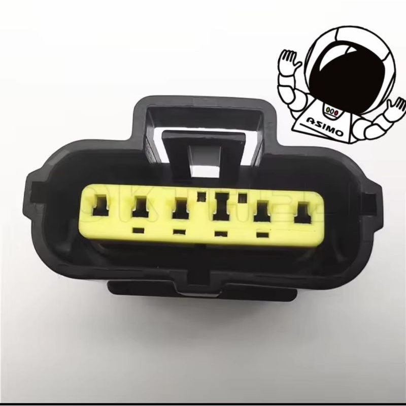 Jual soket pin 6 Original Ford focus eco sport boost bronco mondeo ...