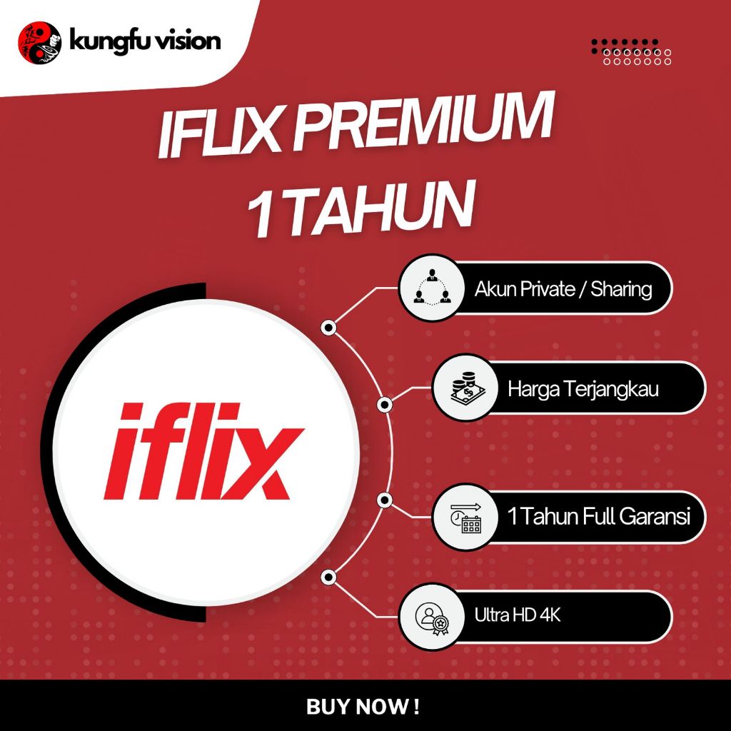 Jual Iflix Premium VIP 1 Tahun Promo Harga Bergaransi | Shopee Indonesia