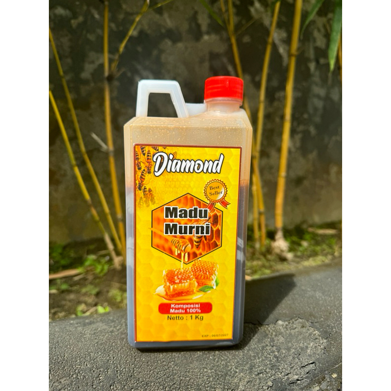 Jual Madu Murni 1 Kg Pure Raw Honey Madu Asli Nektar Bunga Akasia | Shopee Indonesia