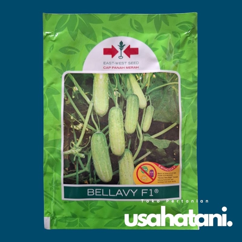 Jual BELLAVY F1 800 Butir Benih Timun Baby Tahan Virus Cap Panah Merah ...