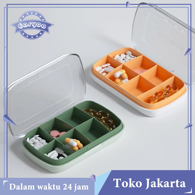 Jual Kotak Obat Portable Box Tempat Obat 7 Hari Kotak Penyimpanan Obat ...