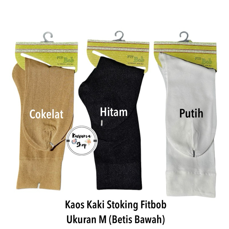 Jual Kaos Kaki Stoking Wanita Fit Bob ukuran S M L | Shopee Indonesia