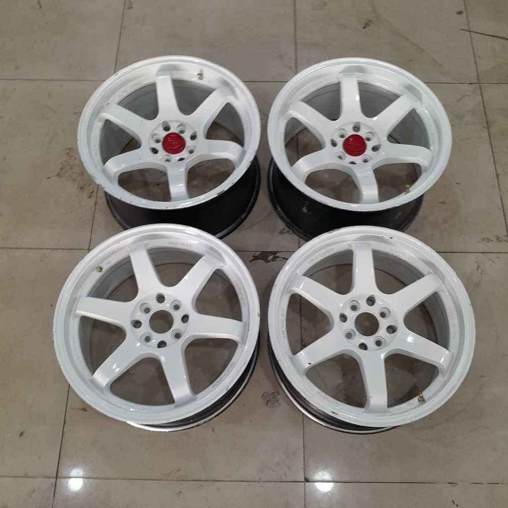 Jual Velg Mobil Bekas Racing Te37 Ring 17 Lebar 7,5/9 Et 42/38 Pcd 8x100/114,3 | Shopee Indonesia