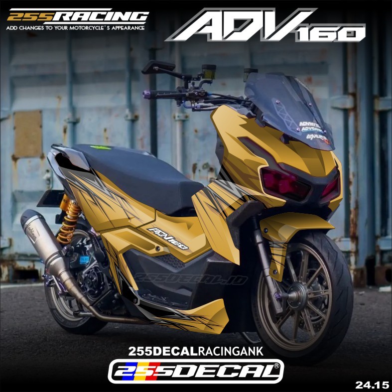 Jual (BISA COD) Decal Stiker Honda ADV 160 Full body Fullblok - Decal ...