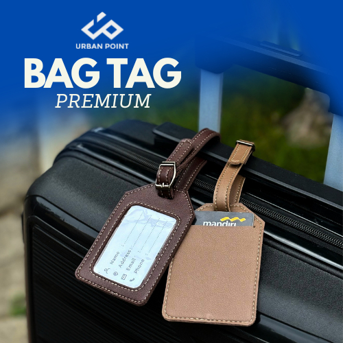 Jual Bag Tag premium ID Tanda Pengenal Koper Luggage Travelling ...