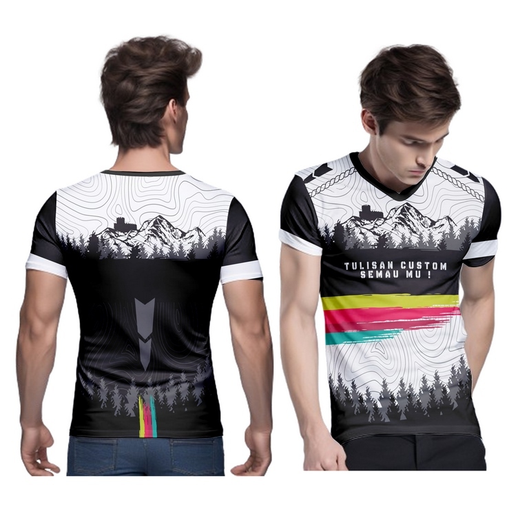 Jual pakaian olahraga jersey pendaki gunung kaos pendakian printing ...