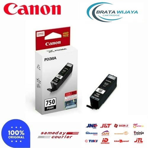 Jual Tinta Canon PIXMA 750 PGBK Original | Shopee Indonesia