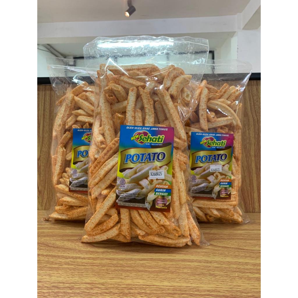 Jual Potato Pedas Besar, Toko Elina Oleh-oleh Khas Mojokerto. Makanan ...