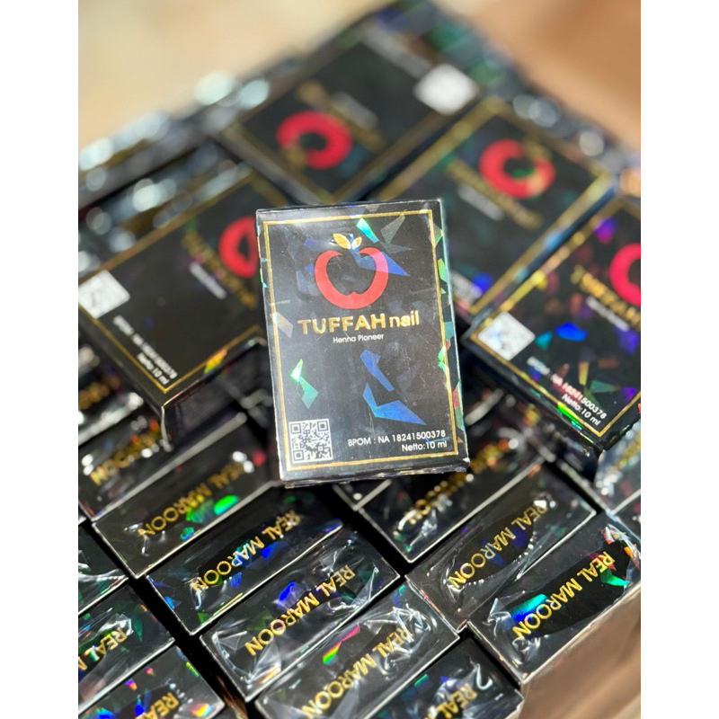 Jual Tuffah nail henna ( tuffa kemasan baru 2025) / nail tuffah halal ...