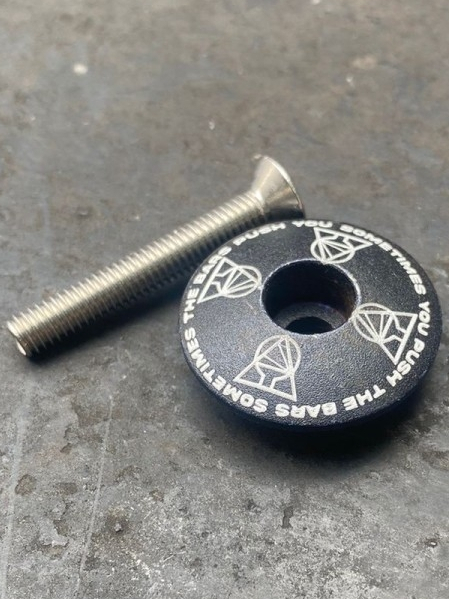 Jual Top cap headset sepeda ALPHA COMPONENTS made in INA | Shopee Indonesia