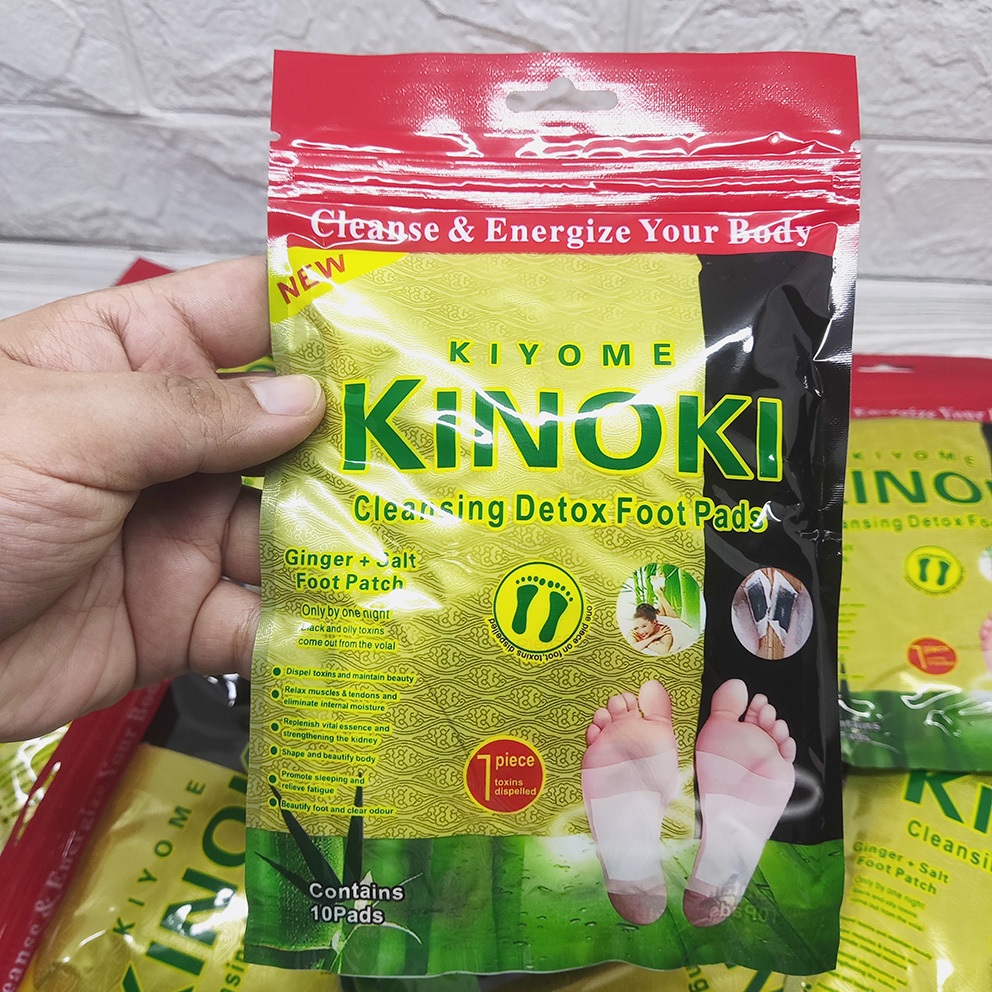 Jual KINOKI Gold Isi 10 Pads (5 pasang) Detox Foot Pads - Koyo Kaki ...
