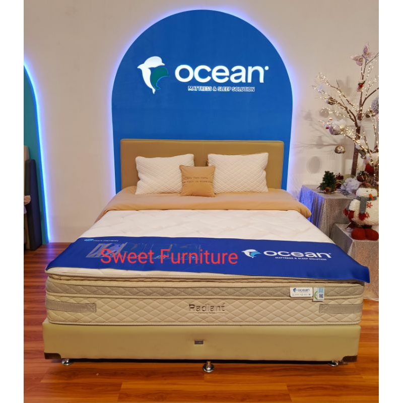 Jual ocean springbed radiant dengan natural latex | Shopee Indonesia