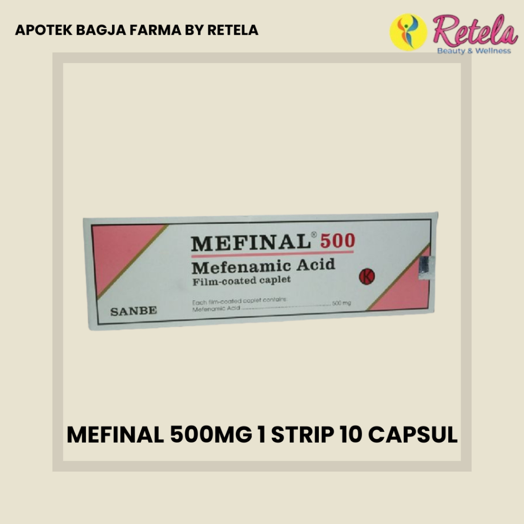 Jual Mefinal 500 Mg 1 Strip 10 Tablet | Shopee Indonesia