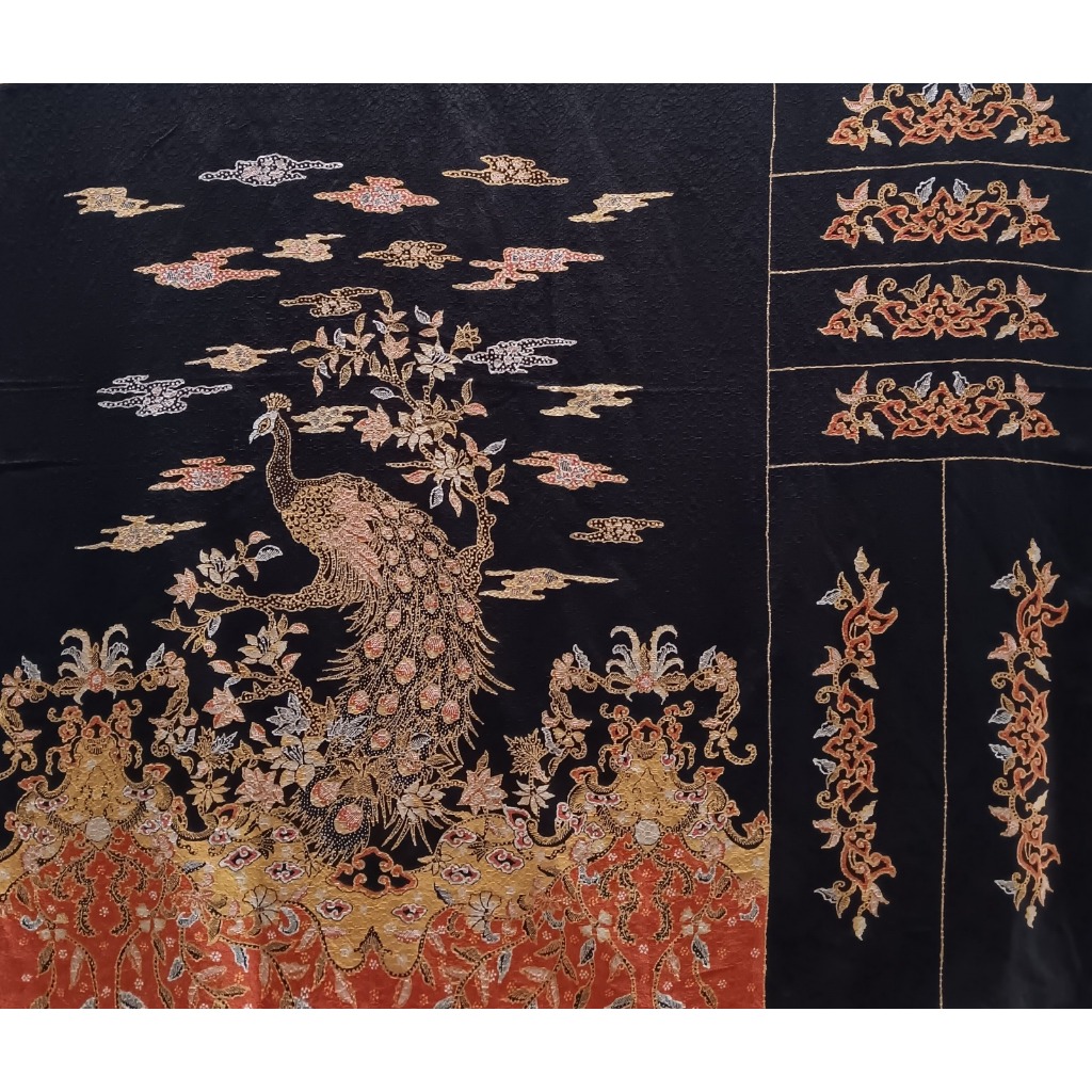 Jual Kain Batik Tulis Sutra ATBM ( Alat tenun Bukan Mesin ) || Kode ...