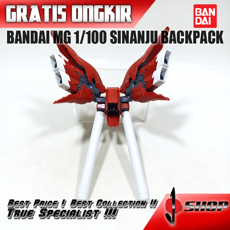 Jual BANDAI MG 1/100 SINANJU BACKPACK MG1512 | Shopee Indonesia