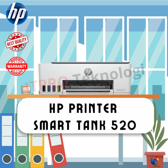 Jual Printer HP Smart Ink Tank 520 AIO Print Scan Copy - Smart Tank 520 ...
