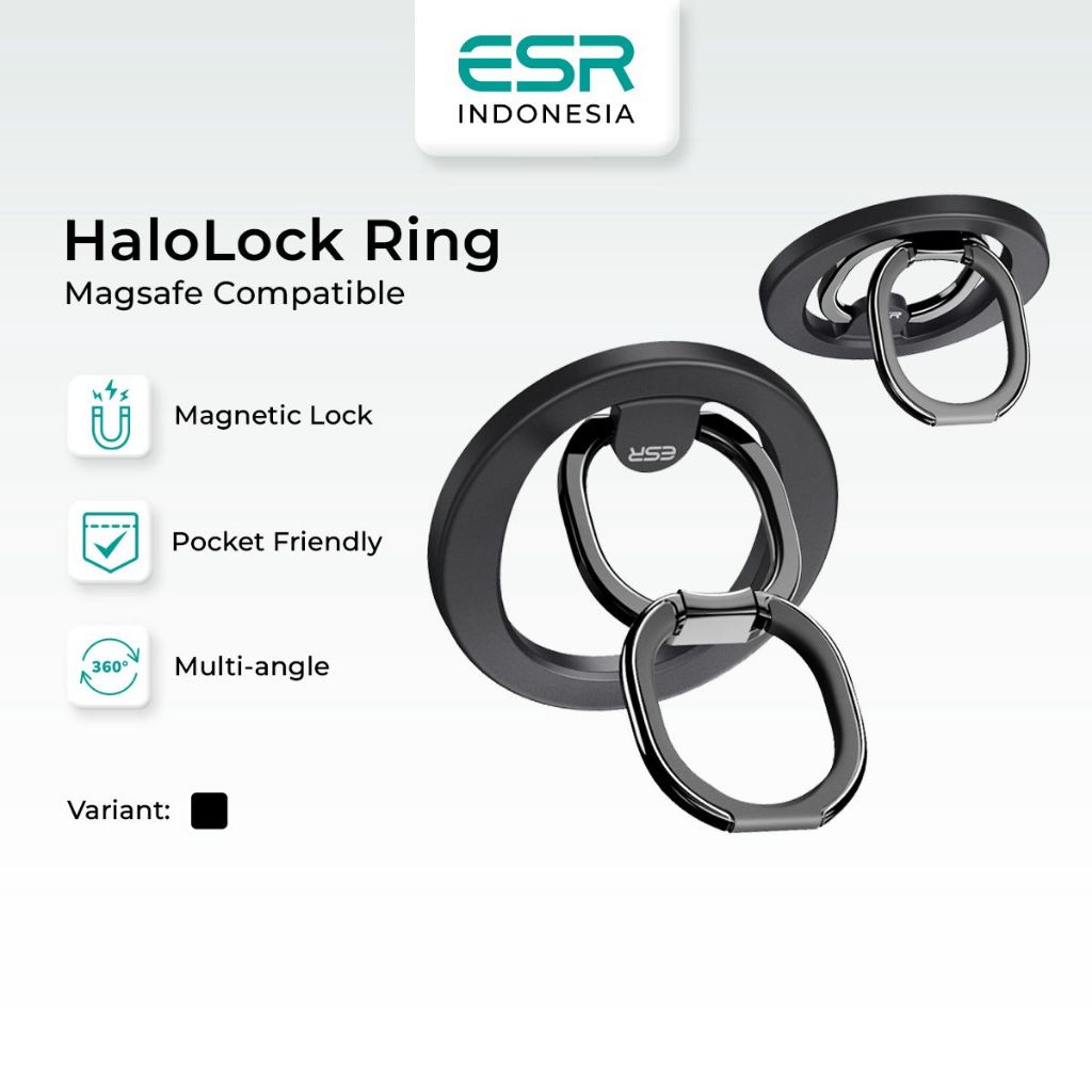 Jual ESR HaloLock Ring Stand Phone Holder Magnetic Magsafe | Shopee ...