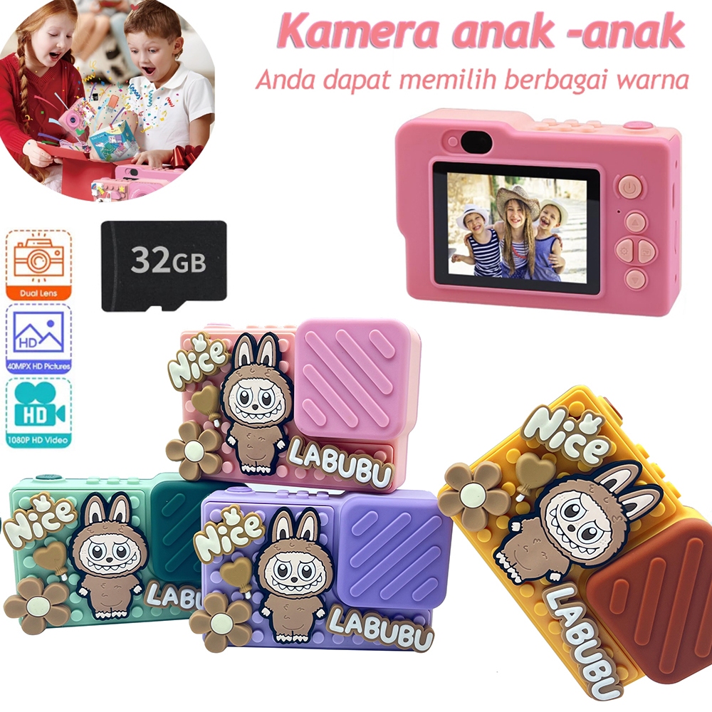 Jual Kamera digital HD 1080p Kids Kamera anak-anak dengan game built-in ...