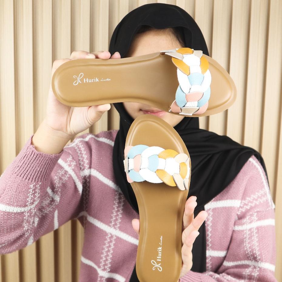 Jual Sandal Wanita Kulit Garut - Sandal Kulit Garut - Sandal Papirut ...