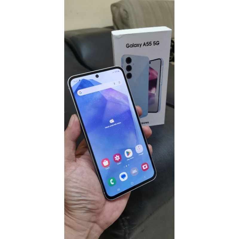 Jual Samsung A55 5G Ram 8/256gb Sein Garansi Mulus Fullset | Shopee ...