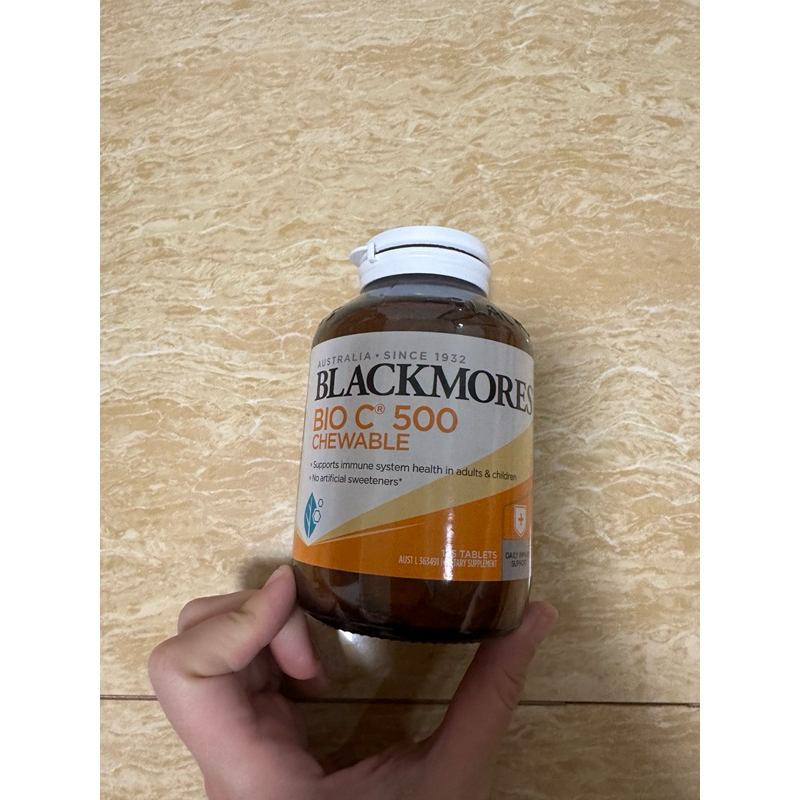 Jual Blackmore's Bio C® 500 Chewable Tablet | Shopee Indonesia