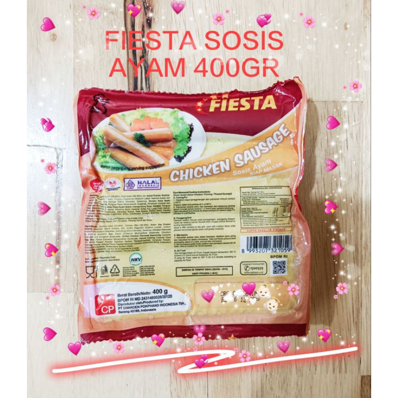 Jual Fiesta Sosis Ayam 400gr /Chicken sausage fiesta | Shopee Indonesia