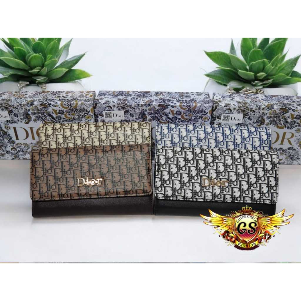 Jual DOMPET DIOR WANITA HVO FREE BOX | Shopee Indonesia