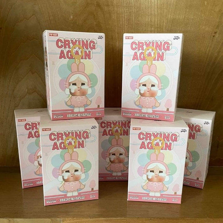 Jual Crybaby Crying Again Series Plush Pendant Blind Box [POPMART ORI ...