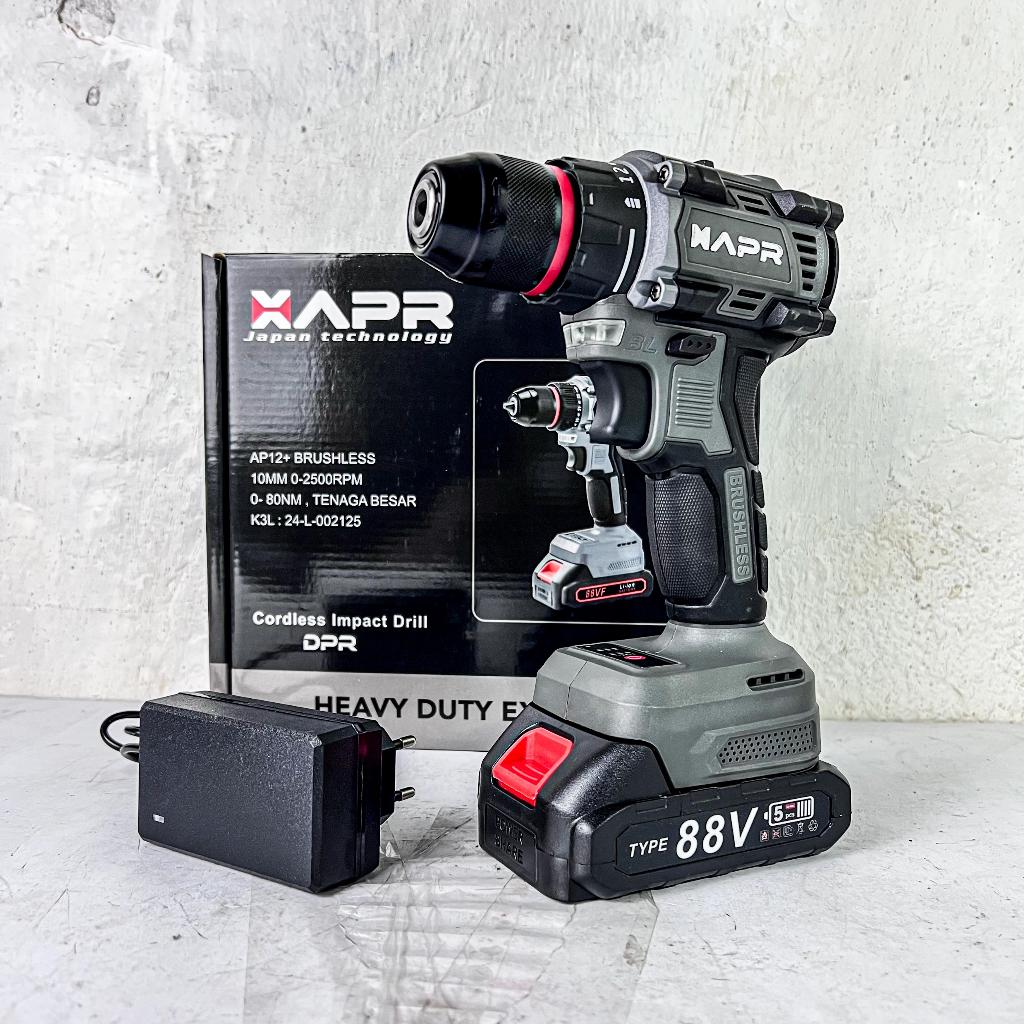 Jual APR RAJA BOR CORDLESS BRUSHLESS TYPE AP12+ 10MM KEYLESS AUTO LOCK ...