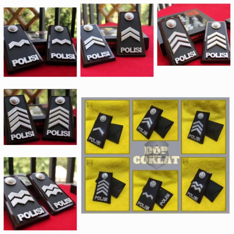 Jual Pangkat PDH Bripda Briptu Brigadir Bripka Aipda Aiptu Bintara ...